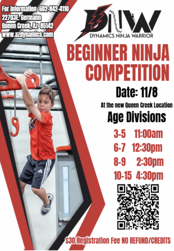 2023 NNL and UNAA Ninja Warrior Competitions - Arizona Dynamics